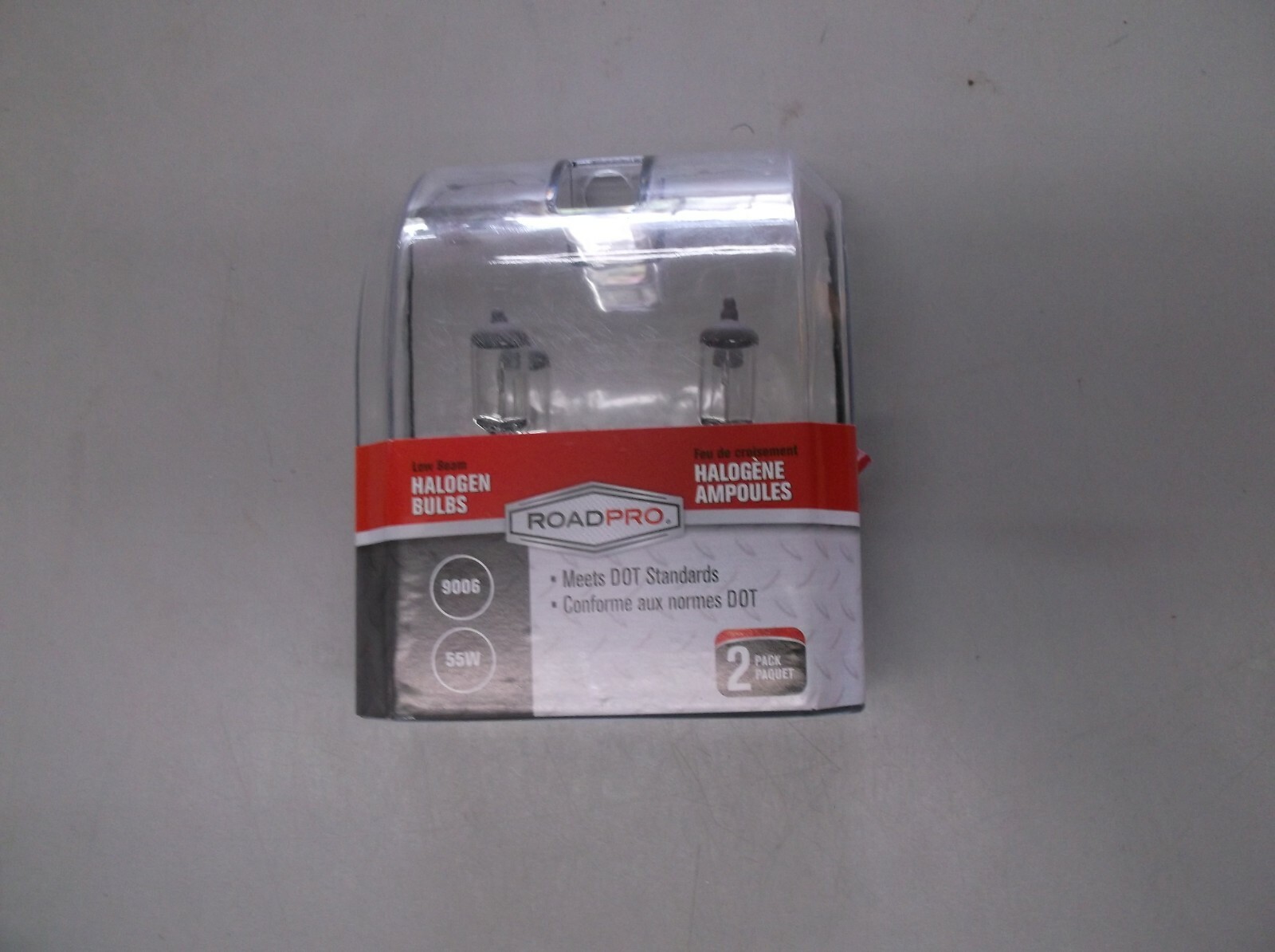 RoadPro 9006 low Beam 55w Halogen Headlight double Pack Headlight Bulbs ...
