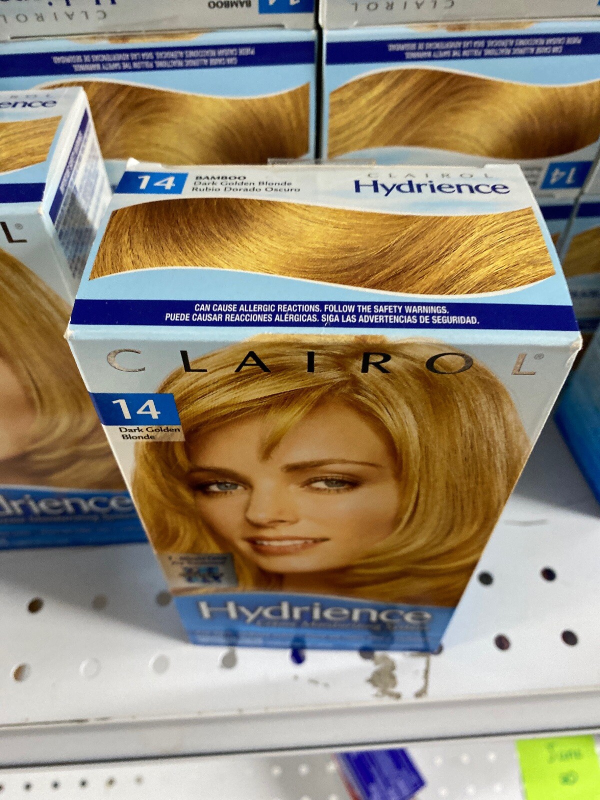 ( 12 ) CLAIROL HYDRIENCE CREME MOISTURIZING SYSTEM #14 GOLDEN BLONDE ...