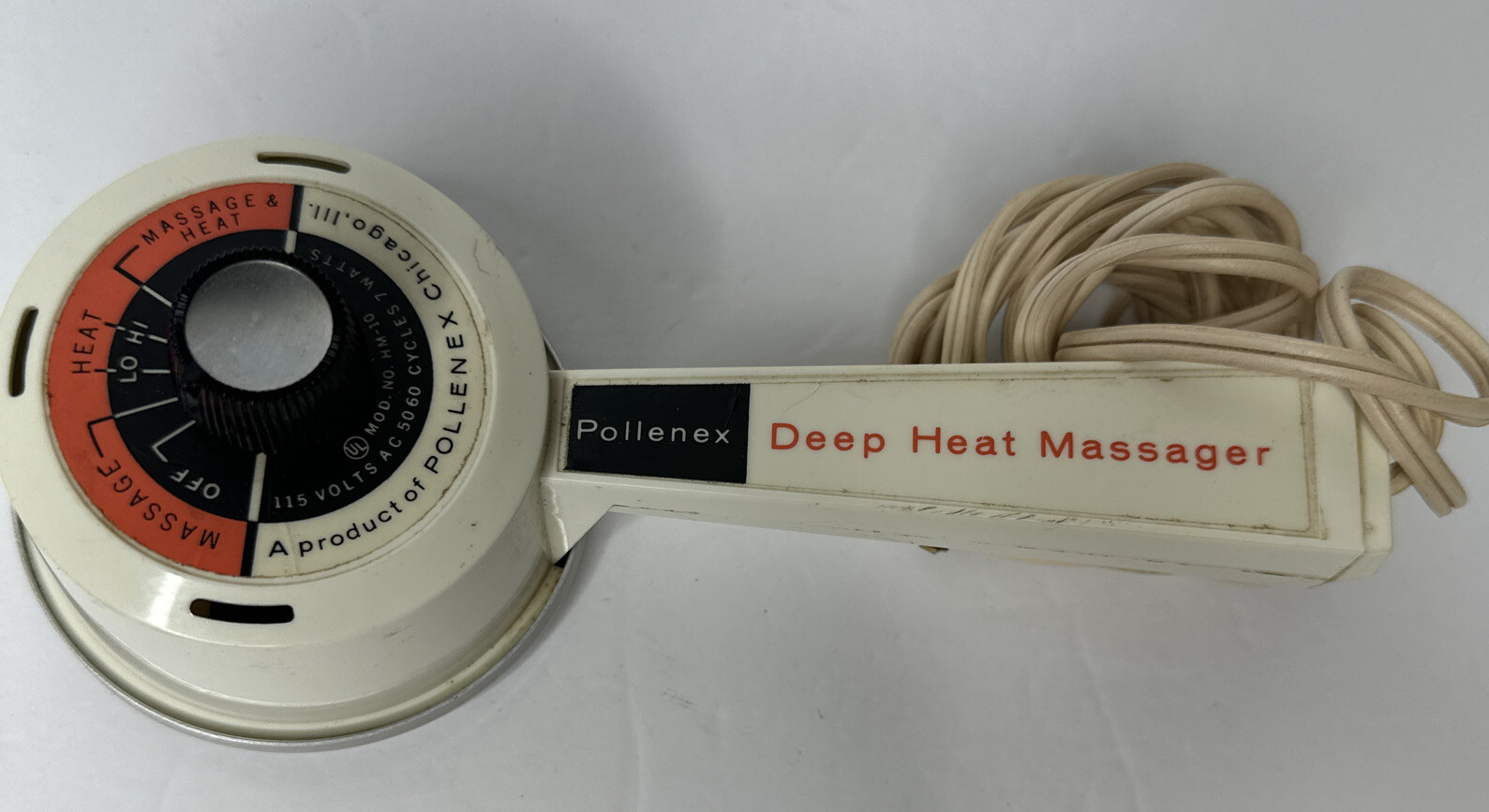 Vintage Pollenex Deep Heat Massager HM-10 Massage | eBay