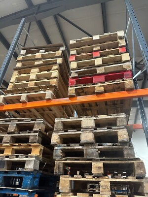 Used wooden pallets for sale - £3 per pallet - Available for Collection ...