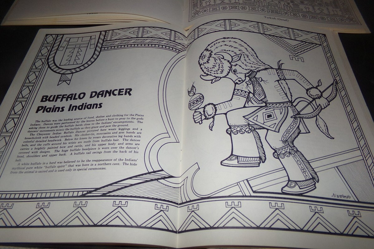 Apache Indians Coloring Pages