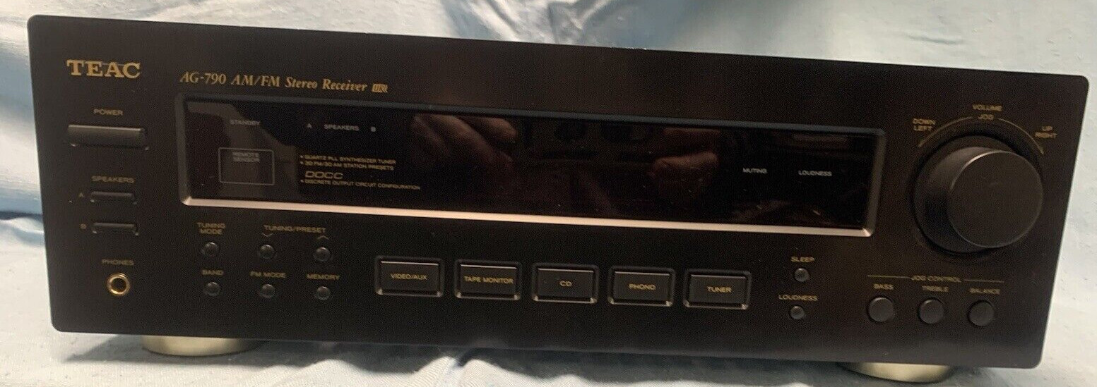 TEAC AG-790A 2-channel 100W Stereo Receiver. Tested and working great ...