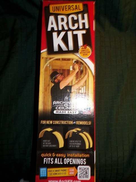 Uak13 13 In. Prefabricated Framing Arch Kit Home Square Moulding Rot ...