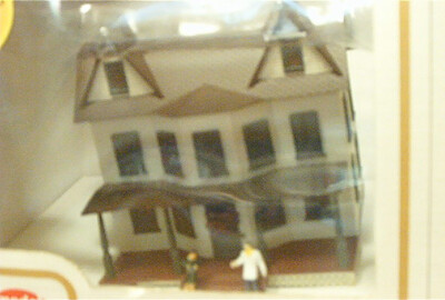 MODEL POWER BUILT UP BUILDING #586 HAUNTED HOUSE HO SCALE | eBay