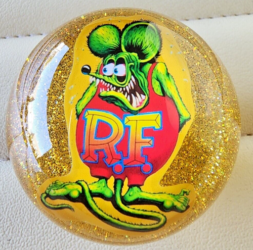 Rat Fink Custom Glitter Shift Knob | Hot Rod Rat Rod | Gifts For Men Dad