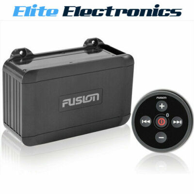 FUSION MARINE MS-BB100 BLACK BOX BLUETOOTH DUAL ZONE W/ REMOTE | eBay