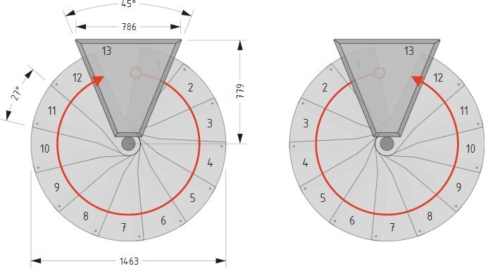 Outdoor Spiral Staircase Kit Aluminum Step Railing Handrail Spacer Dia ...
