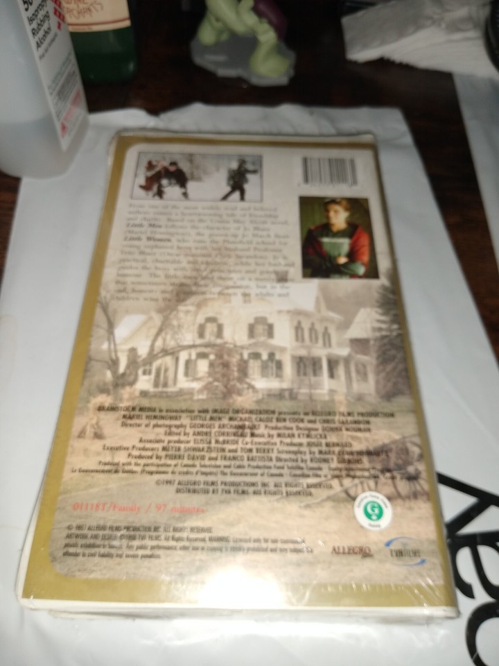 LITTLE MEN VHS TAPES Mariel Hemingway 1997 CLAMSHELL new/sealed, free ...