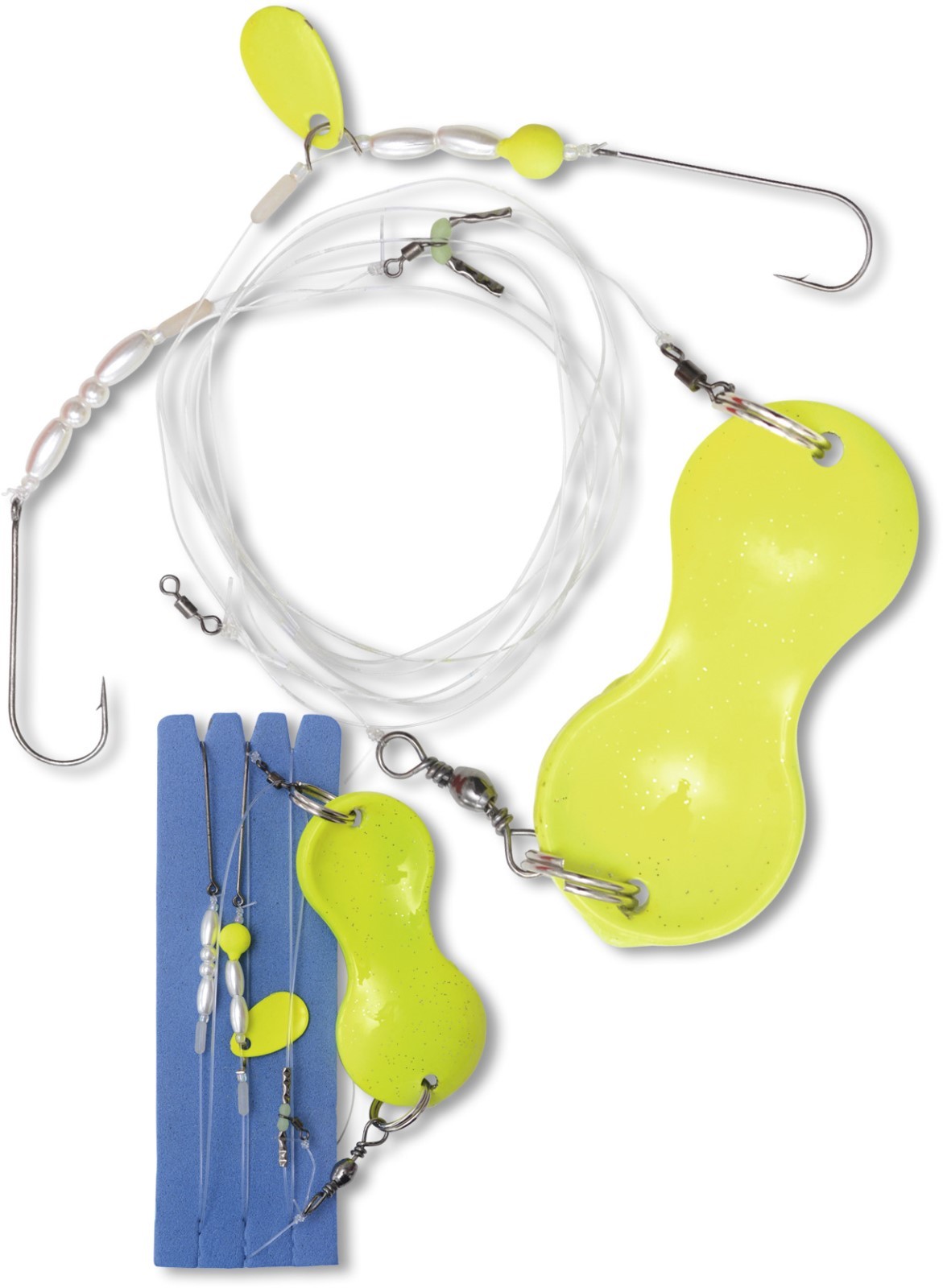 Zebco Meeres Plattfischvorfächer Flatty Teaser Rig Buttlöffel ...