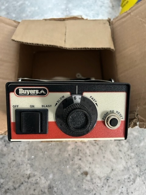 Buyers Salt Spreader Motor Speed Controller Control Model 0105 for sale ...