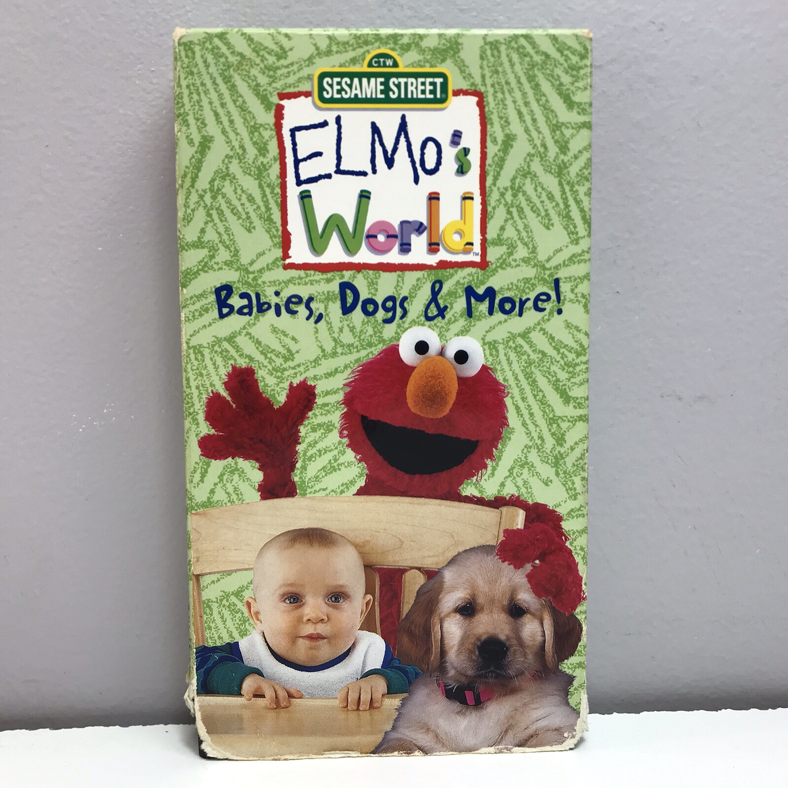 Sesame Street Elmo’s World Babies Dogs VHS | Grelly USA