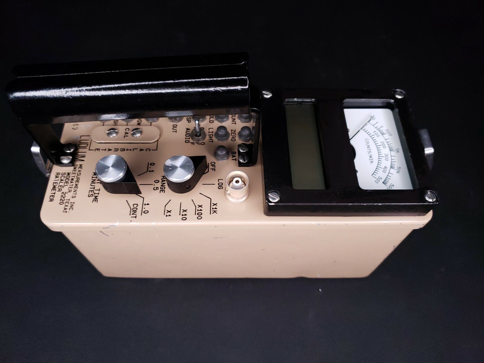 Ludlum 2220 Digital Scaler Ratemeter Geiger Scintillation Counter ...