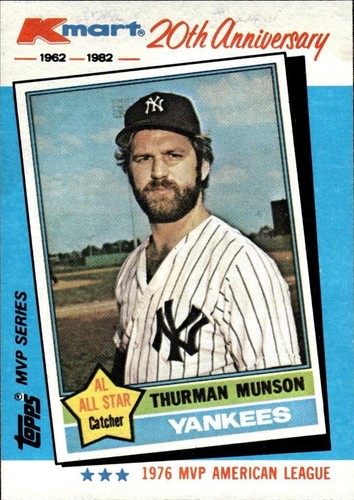 THURMAN MUNSON CARD #29 OF 44 BUY ANY 2 ITEMS FOR 50% OFF B225R1S8P13 ...