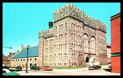 Vintage Postcard State Armory Bldg Abandoned 1950’s Fall River ...