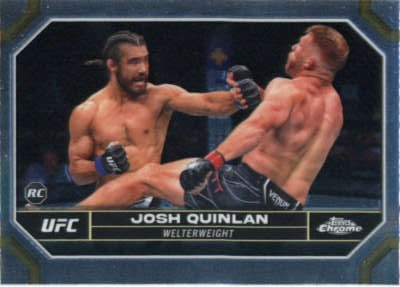 2024 Topps Chrome UFC #76 Josh Quinlan Rookie | eBay