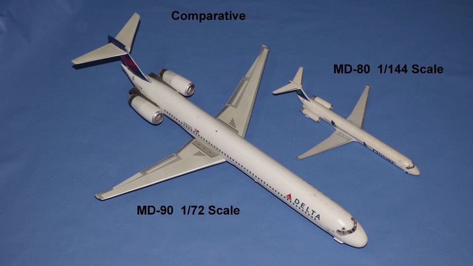 Mc Donnell Douglas MD-90 - 1/72 - DELTA | eBay
