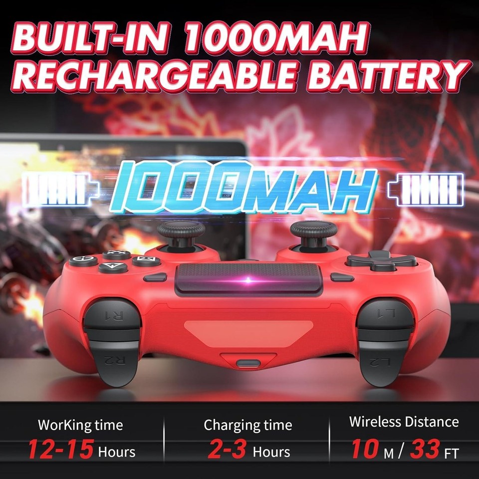 Wireless Bluetooth Game Controller für Playstation 4 PS4 Gamepad ...