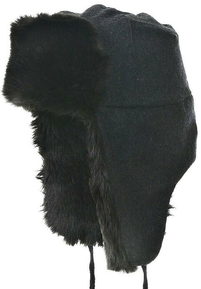 KANGOL Hat Ushanka Wool Trapper Style K0102FA Winter Cap Sizes: S & L ...
