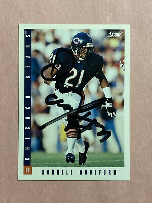 Donnell Woolford 1993 Score IP Auto Autograph | eBay