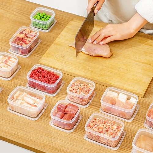 Square Split Storage Box Food Grade Plastic Food Sealing Box ...