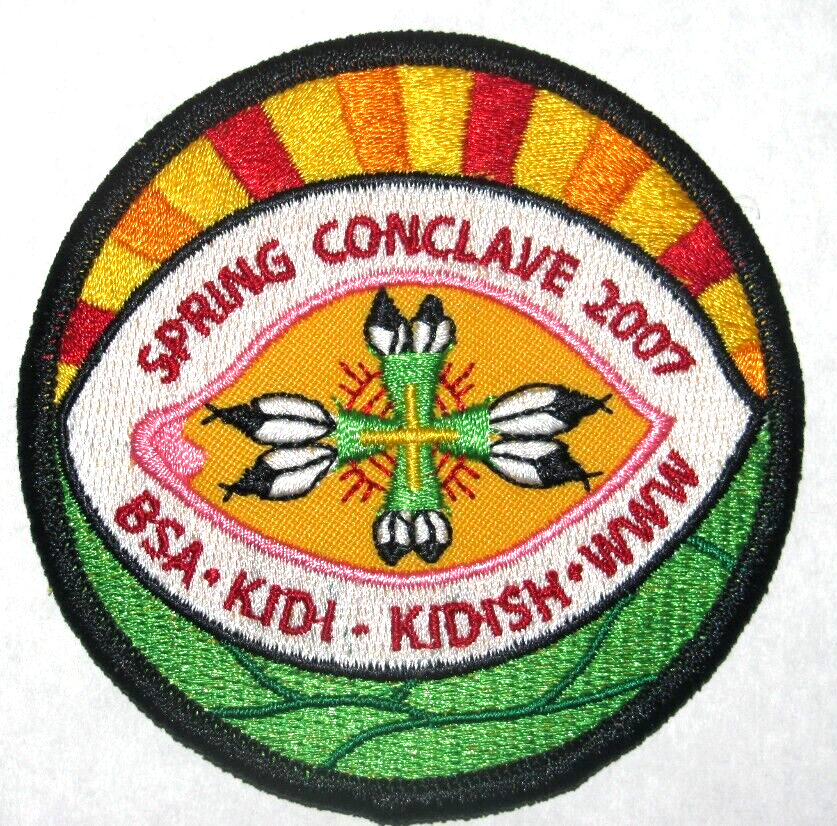 Lodge 434 Kidi Kidish eR2007-1 Spring Conclave Pocket Patch OA BSA | eBay