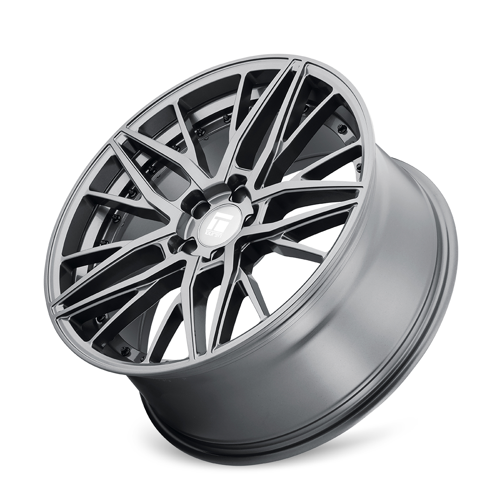 Touren TR92 9x22 Gloss Graphite Machined Face Rim for sale online | eBay