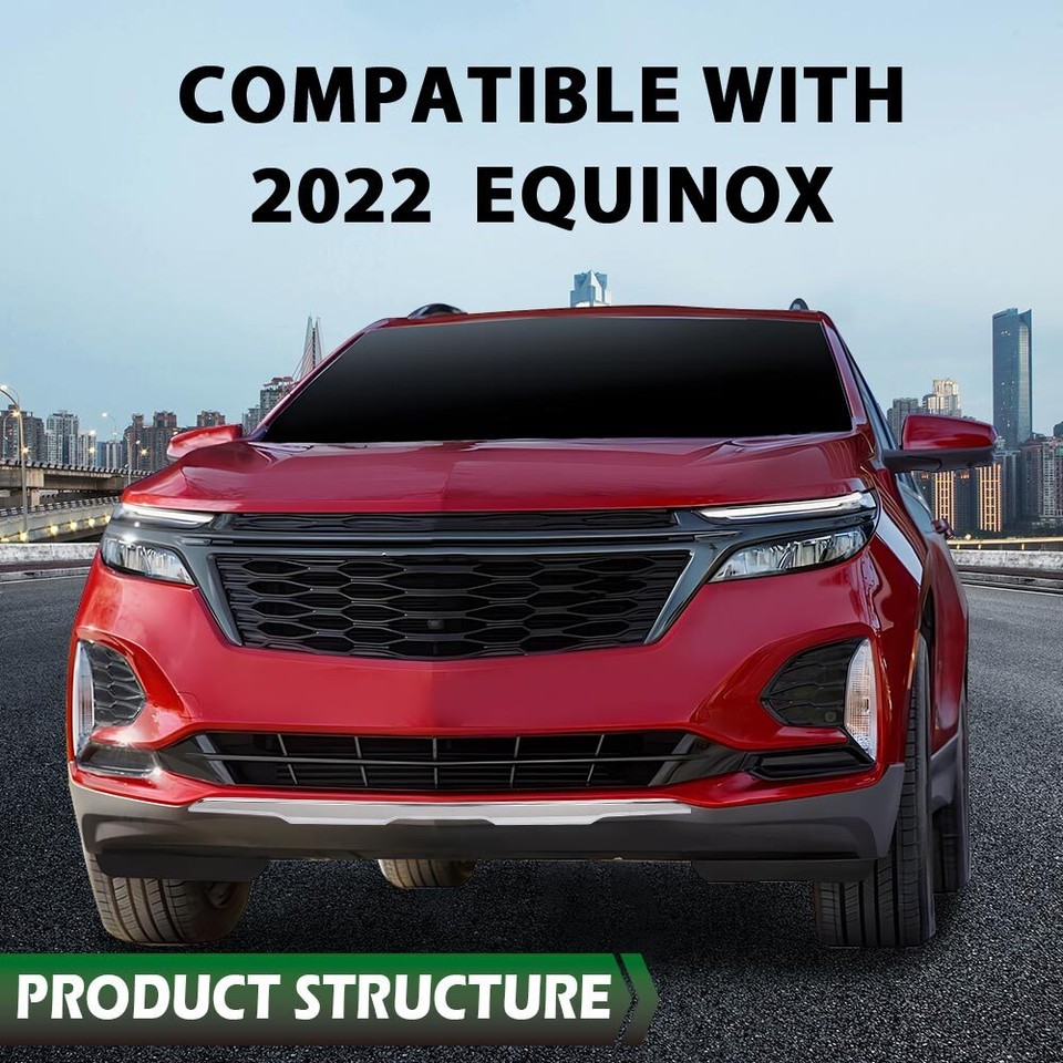 Fit For 2022-2023 Chevrolet Equinox Front Bumper Lower Trim Molding ...