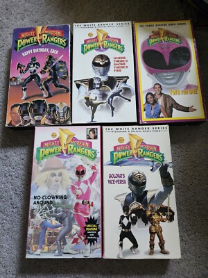 Mighty Morphin Power Rangers - Two For One VHS Plus 4 Others | eBay