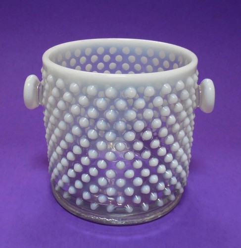 Rare Vintage Fenton French Opalescent Hobnail Glass Champagne Ice ...