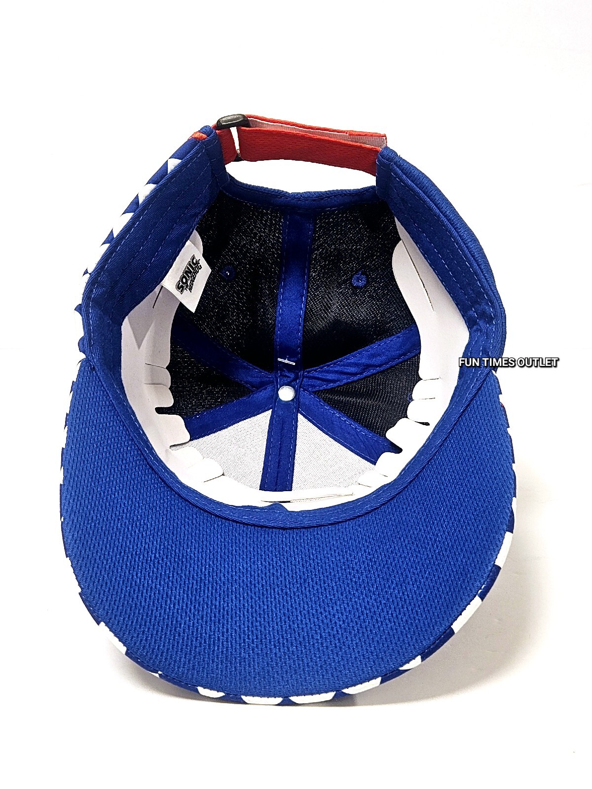 Sonic The Hedgehog 3D Embroidered Strapback Baseball Cap Hat Youth Sega ...