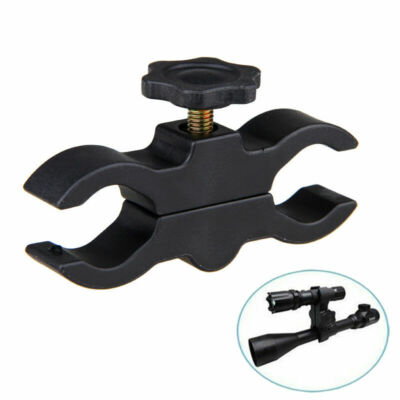 for Flashlight Laser Barrel Hunting Rifle Scope Mount Clamp | eBay