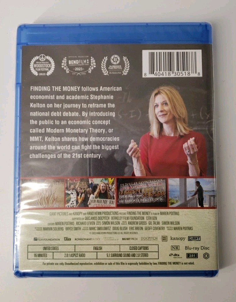 Finding the Money (Blu-ray) Stephanie Kelton L. Randall Wray Warren ...