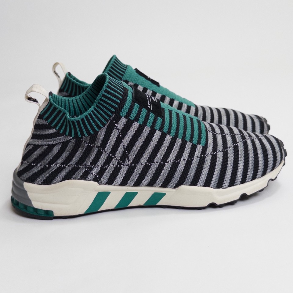 Adidas EQT Support ADV Primeknit B37522 Men’s 9 Sub Green Black White ...