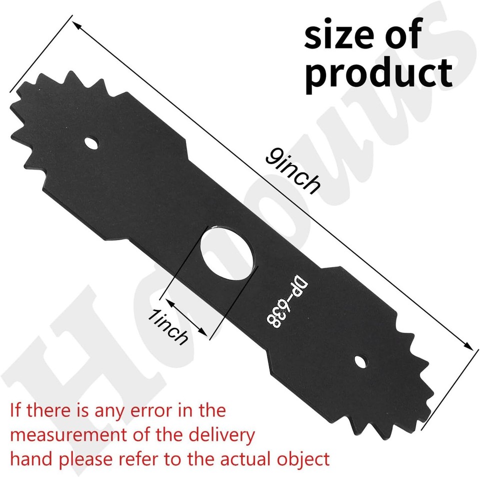 9 Inch 638006008 Edger Blade Compatible with Homelite Ryobi Edger ...