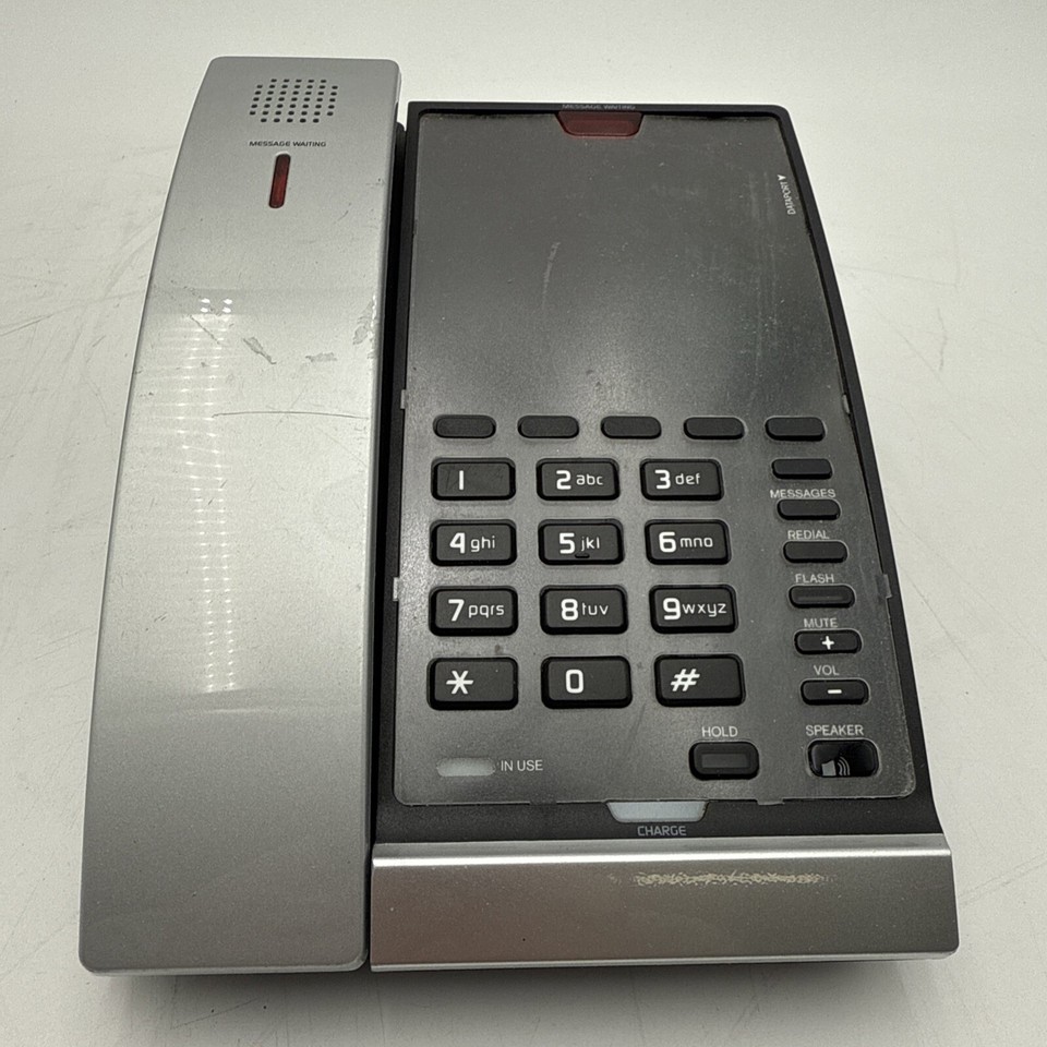 VTech CTM-S2411 SB (Silver Black) Single Line Contemporary SIP Cordless ...