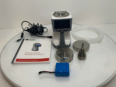 MiniCapt Mobile Microbial Air Sampler 50M | eBay
