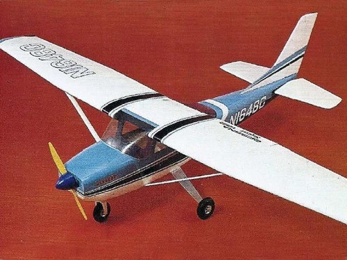 Cessna 182 Skylane .40 60" Wingspan RC Model Airplane Printed Plans ...
