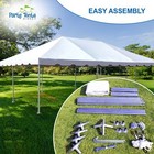 Commercial Frame Tent 20x40 White PVC Vinyl Canopy Waterproof Event ...
