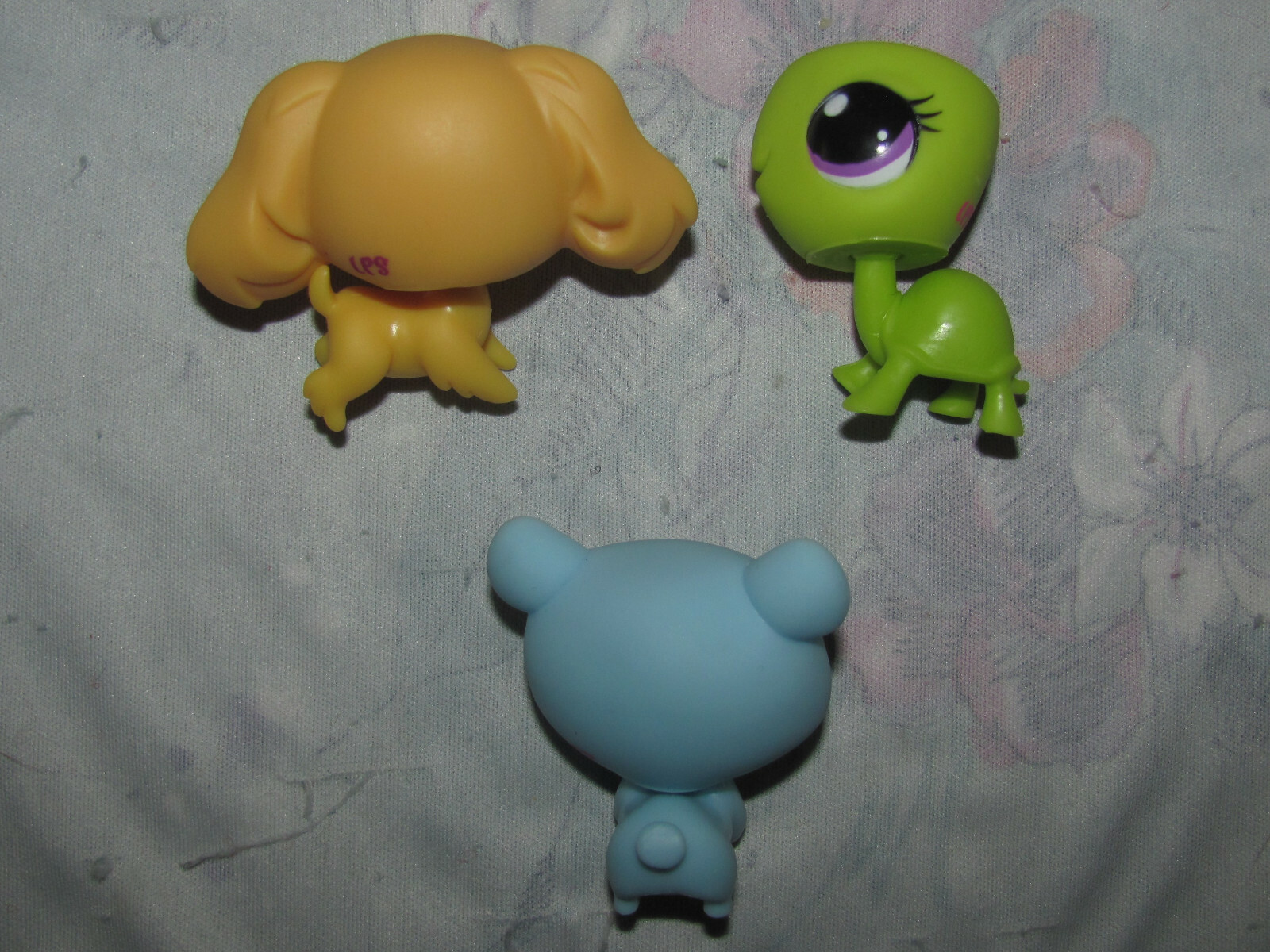 LPS Littlest Pet Shop Set 3 Paint Splashin' Blind Bag - 3519, 3516 3524 ...