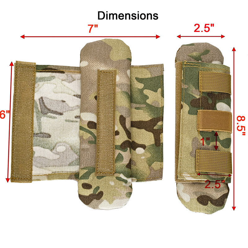 Tactical Plate Carrier Shoulder Strap Pads Comfort Cushion Pad FCPC/JPC ...