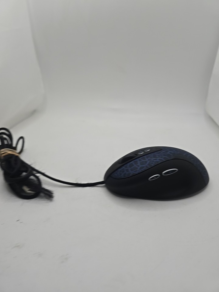 Logitech G5 Gaming Mouse Wired Blue M-UAH113A - Tested / Working | eBay
