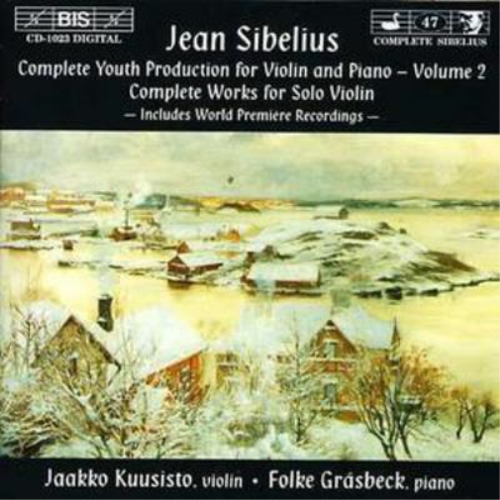 Johan (Jean) Christian Julius Sibelius Early Violin and Piano Works 2 ...