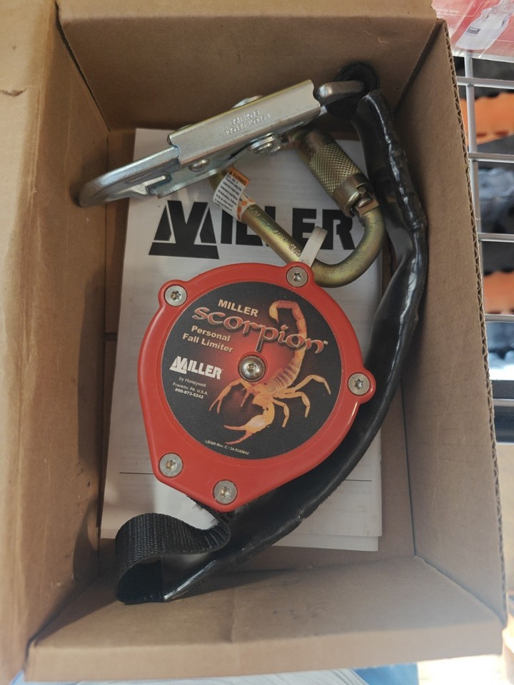 Honeywell Miller Scorpion Personal Fall Limiter PFL-2-Z7/9FT | eBay