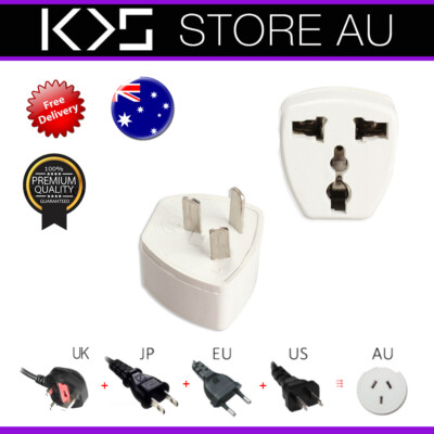 Europe EU UK Japan JP / US to Australia Power Plug Adapter Travel ...