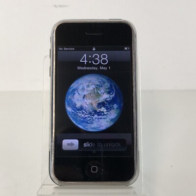 Apple iPhone 1st Generation - 8GB - Black A1203 (C1:10) | eBay