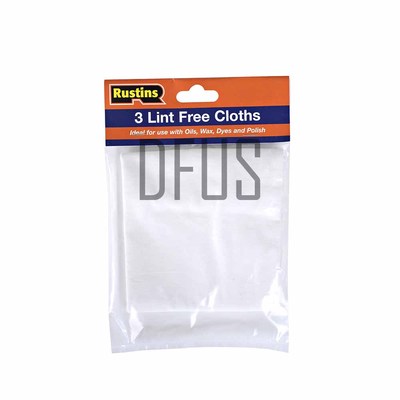3pk Lint free cloths for French polishing & furniture restoration ...