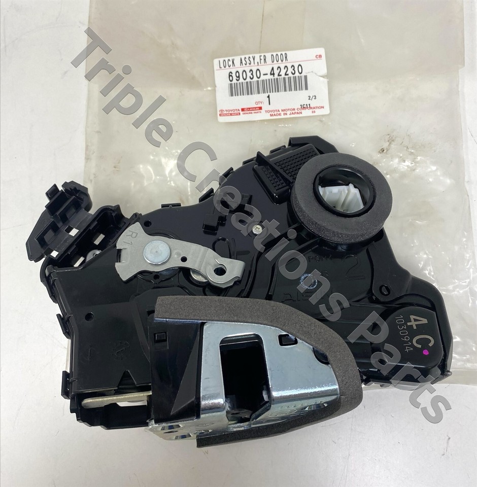6903042230 Genuine Toyota Lock Assy Front Door W/Motor RH 69030-42230 ...