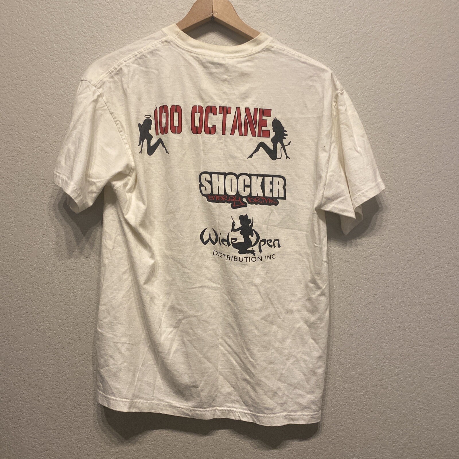 vintage shocker energy drinks shirt no boobies no bea… - Gem