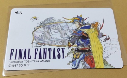 1987 FF the first final fantasy Ⅰ phone card #002 | eBay