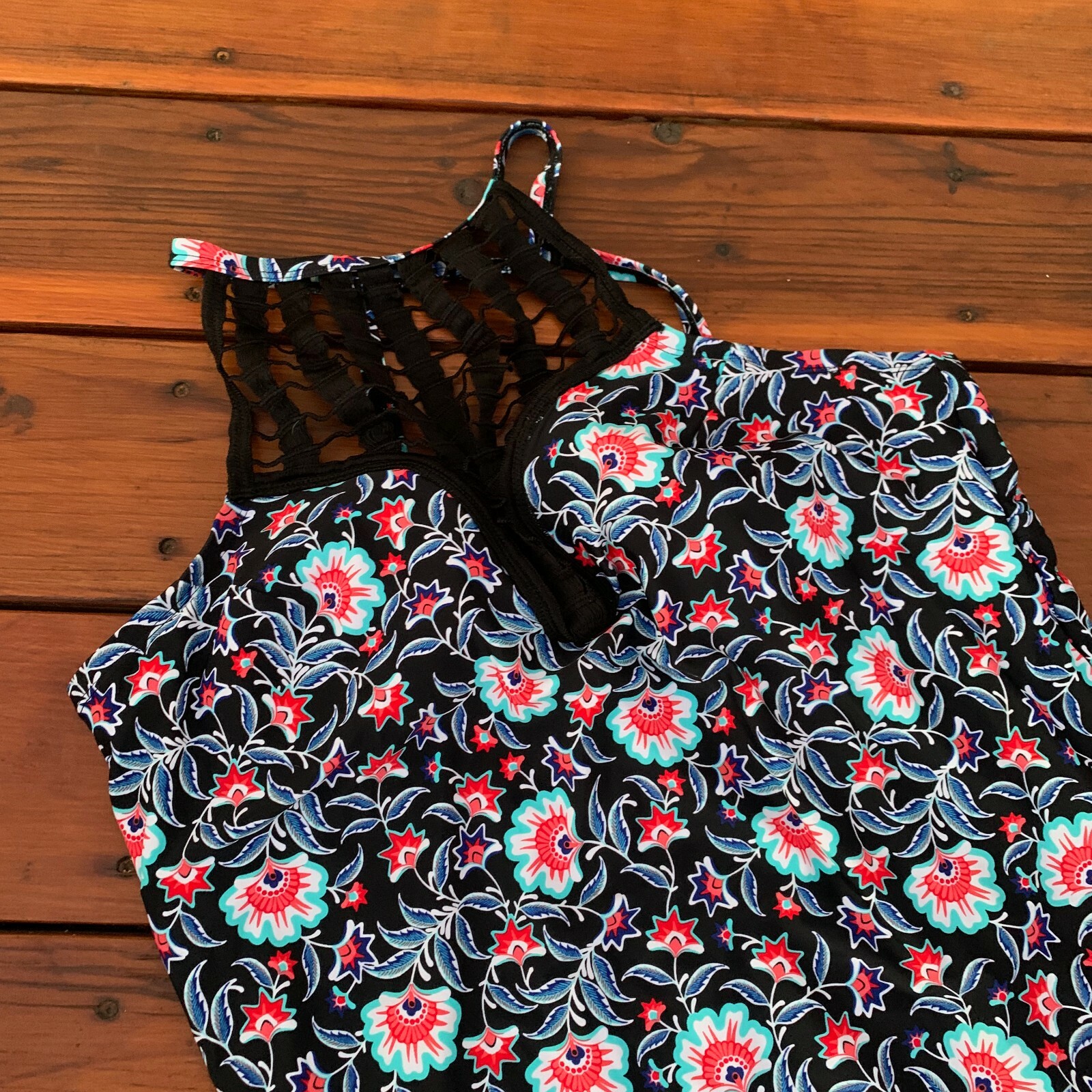 Costa Del Sol By Par Christina Plus Size 3X Cage Front One Piece ...